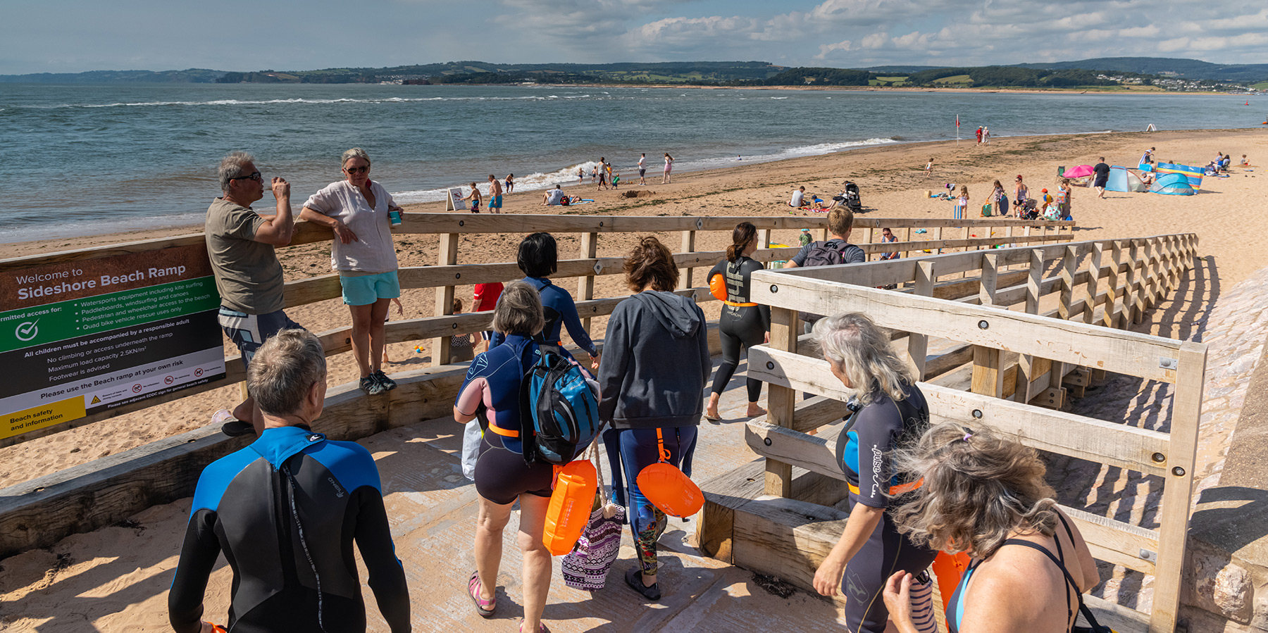Grenadier unveil new beach ramp at Sideshore in Exmouth - Grenadier Estates