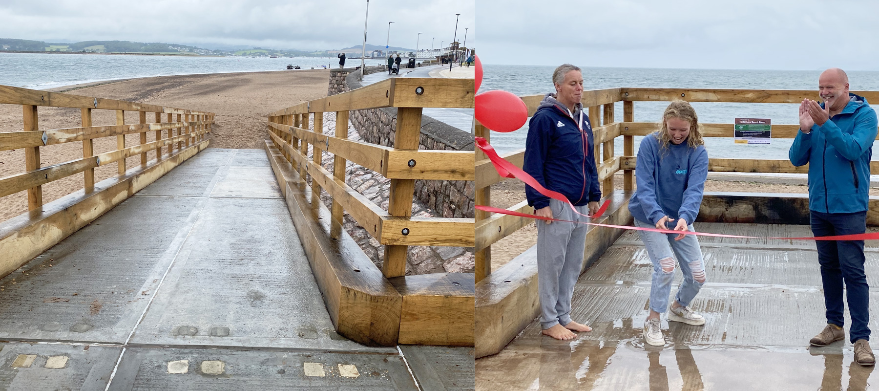 Grenadier unveil new beach ramp at Sideshore in Exmouth - Grenadier Estates